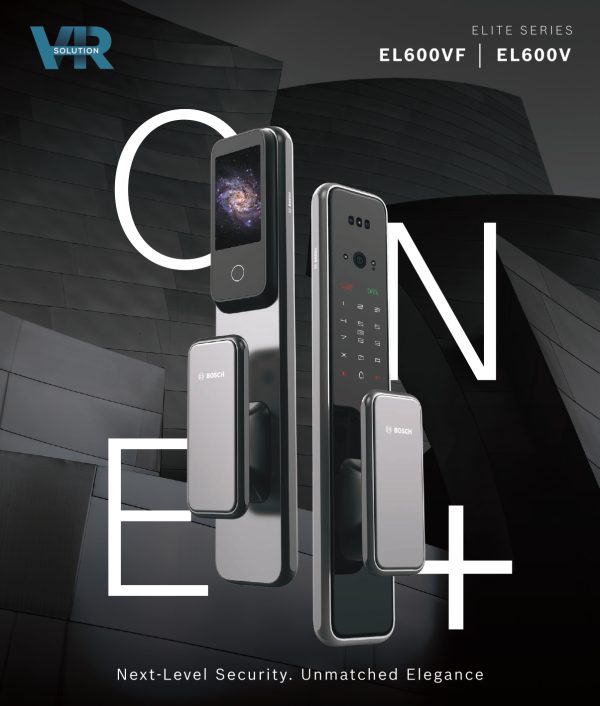 Bosch Smart Video Push Pull Lock EL600V – HoeHuat