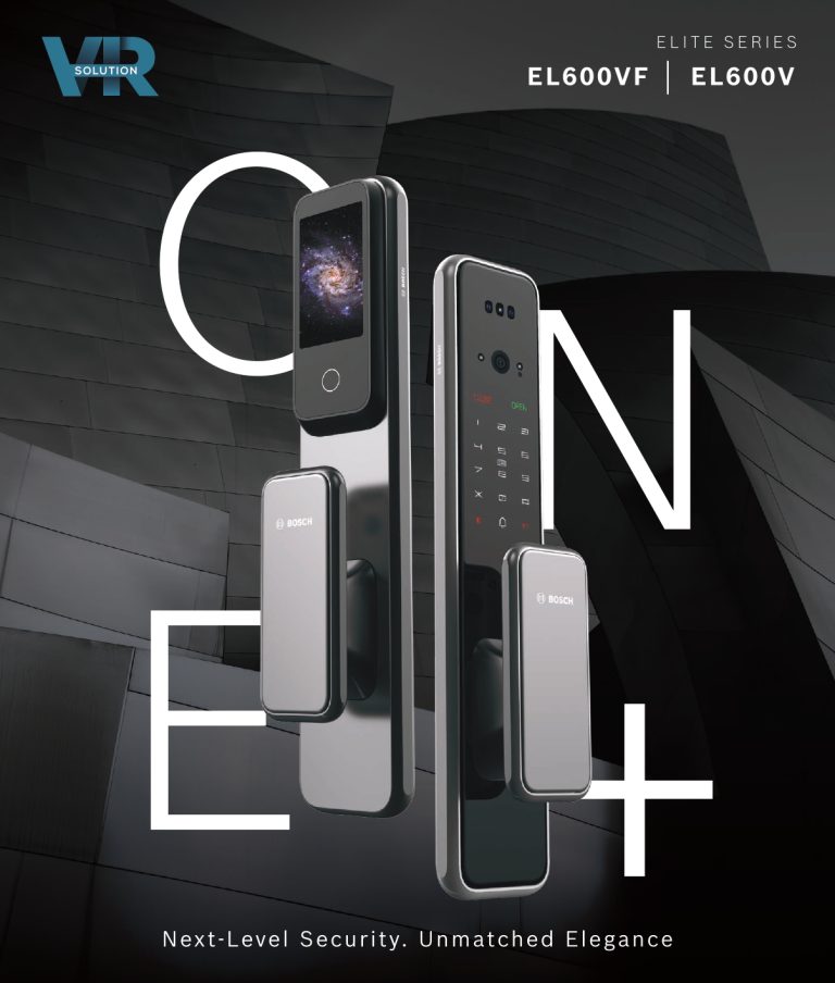 Bosch Smart Video Push Pull Lock EL600V – HoeHuat